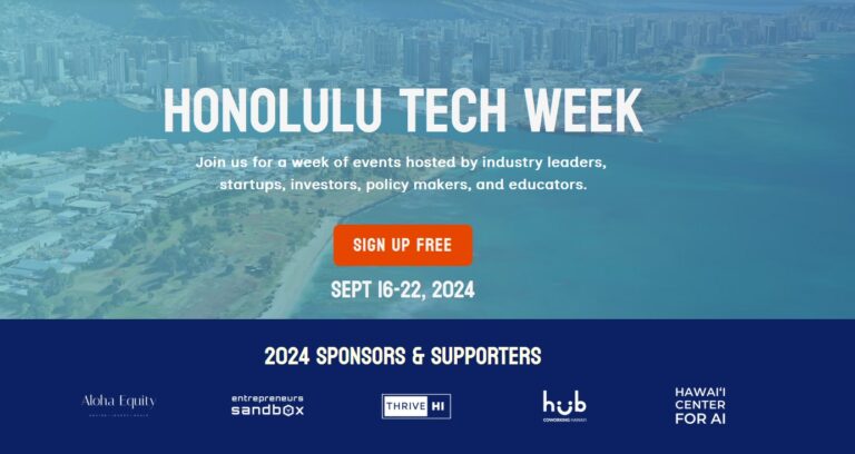 Hawaiʻi Technology Development Corporation | Honolulu Tech Week 2024